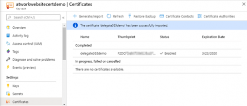 Automate SSL certificates updates with App Services and Azure Key Vault ...